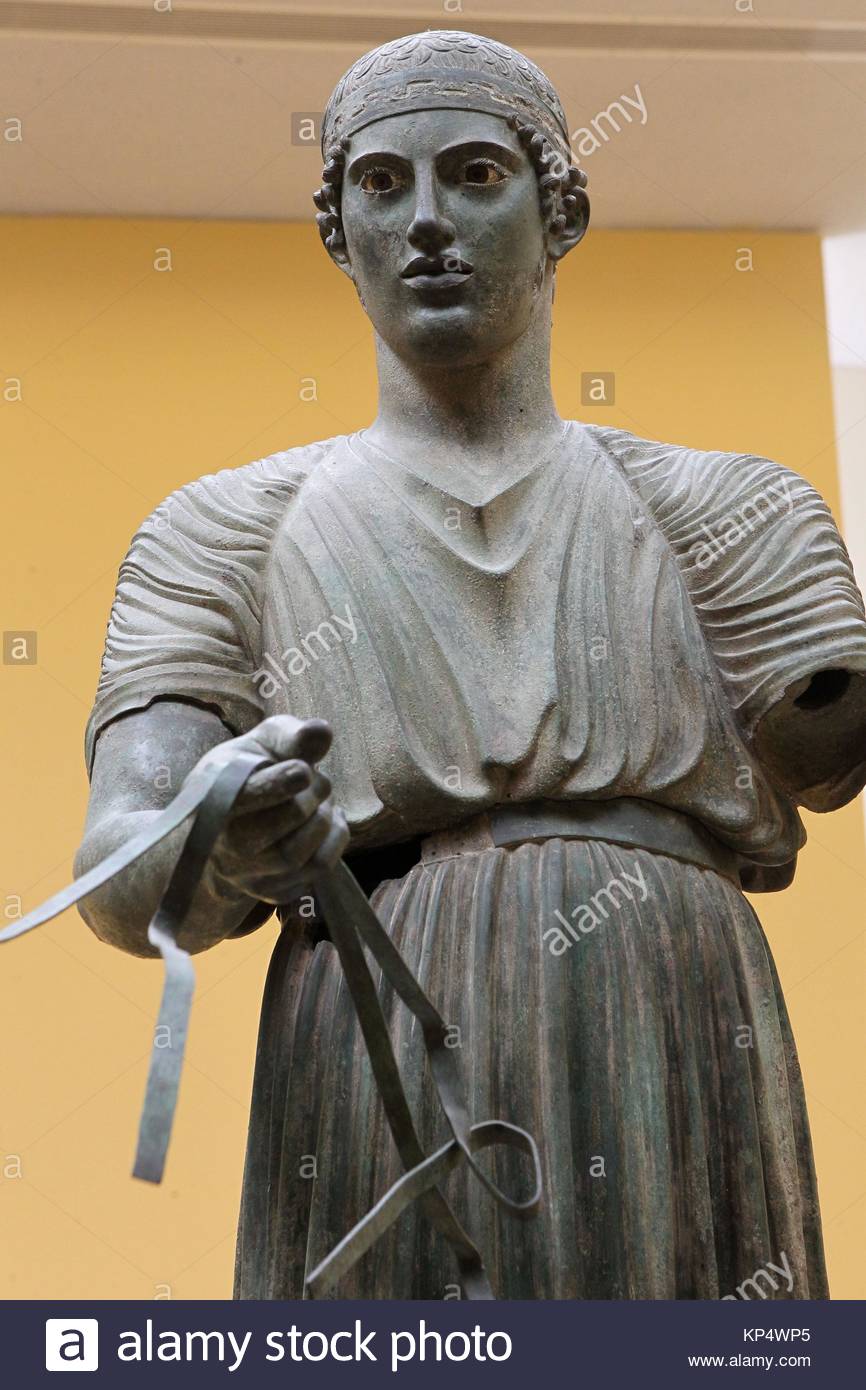 Bronze Charioteer Delphi High Resolution Stock Photography and Images ...