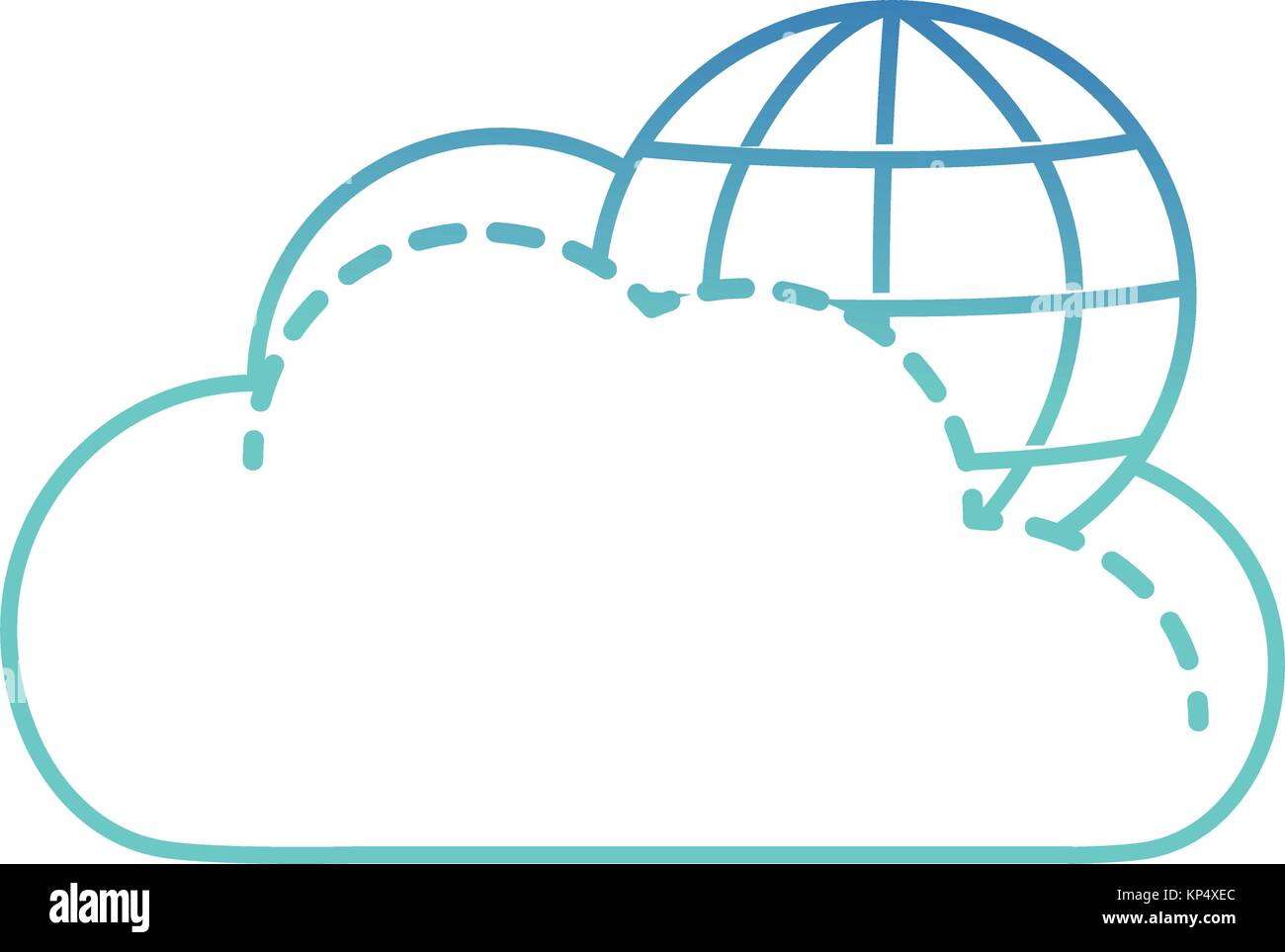 Cloud computing design Stock Vector Image & Art - Alamy