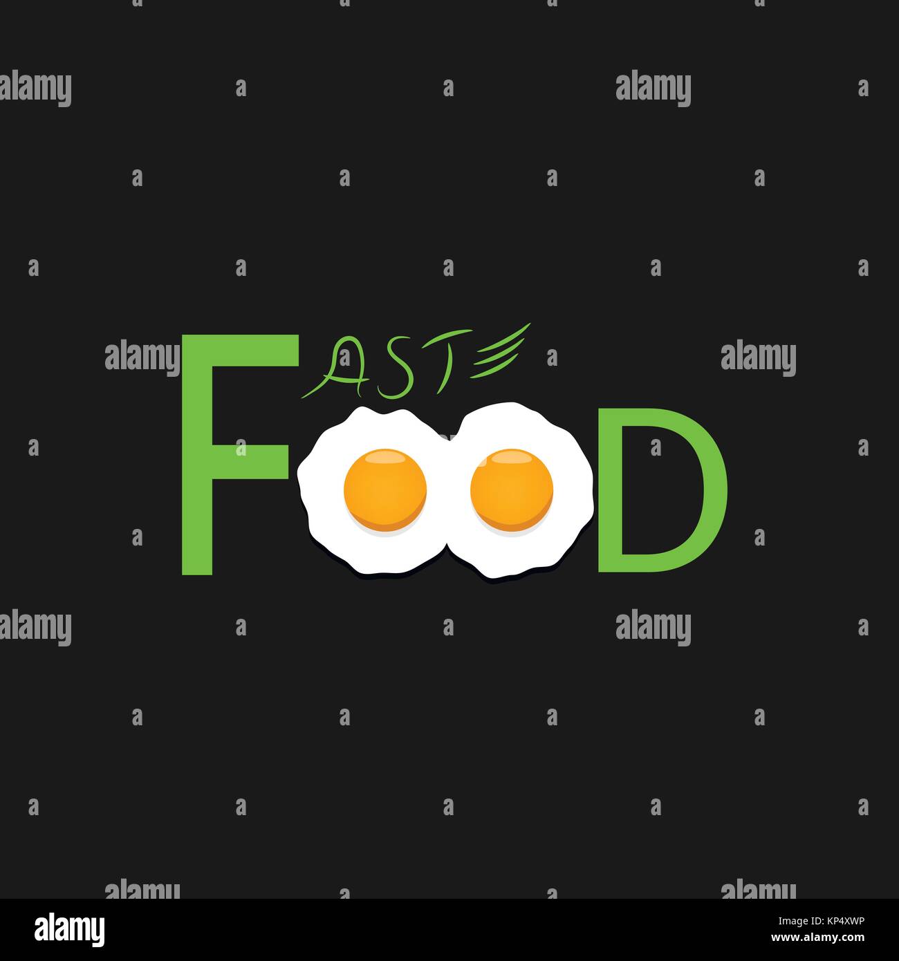 Fast food emblem Stock Vector Image & Art - Alamy