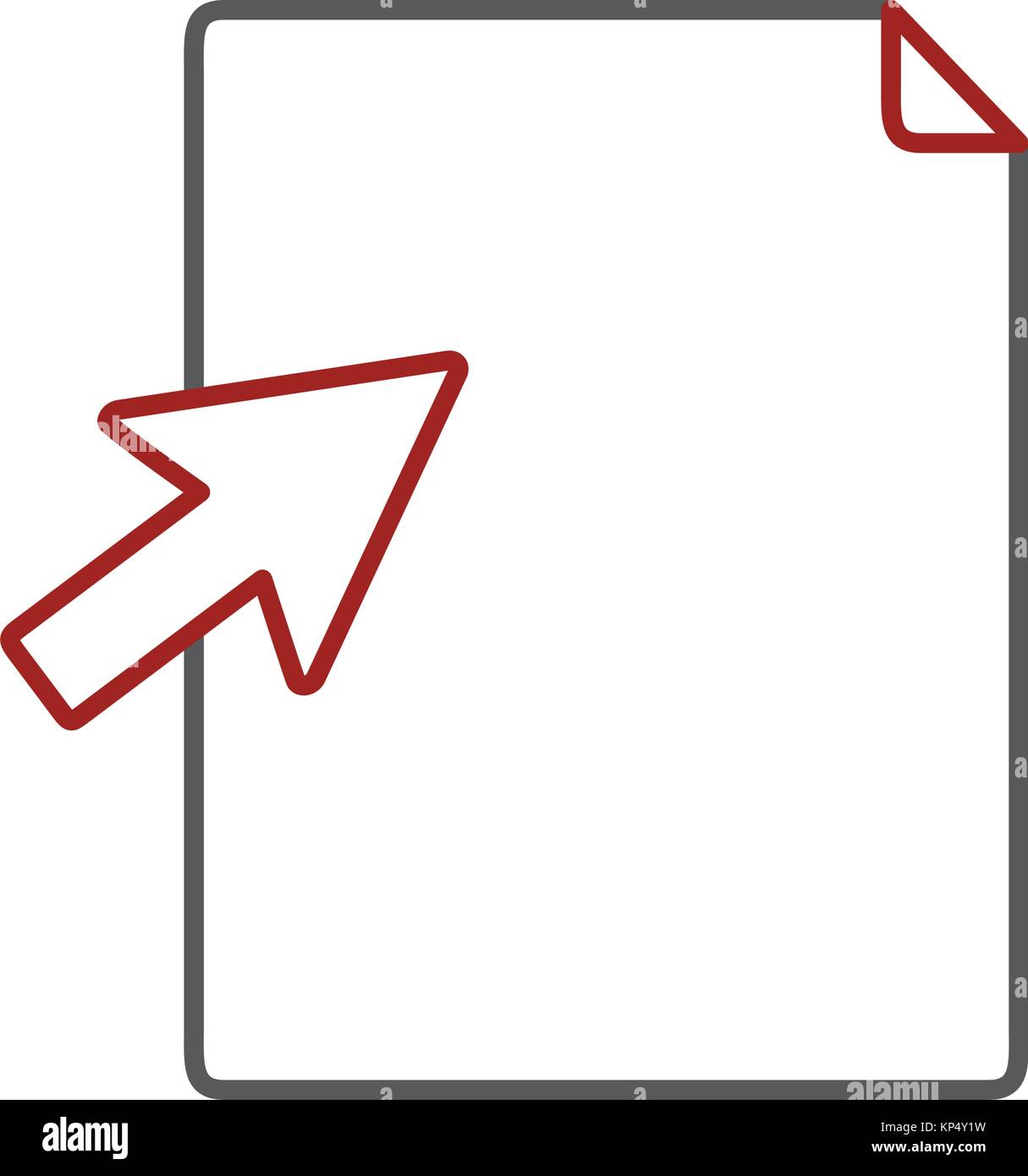 Isolated document design Stock Vector Image & Art - Alamy