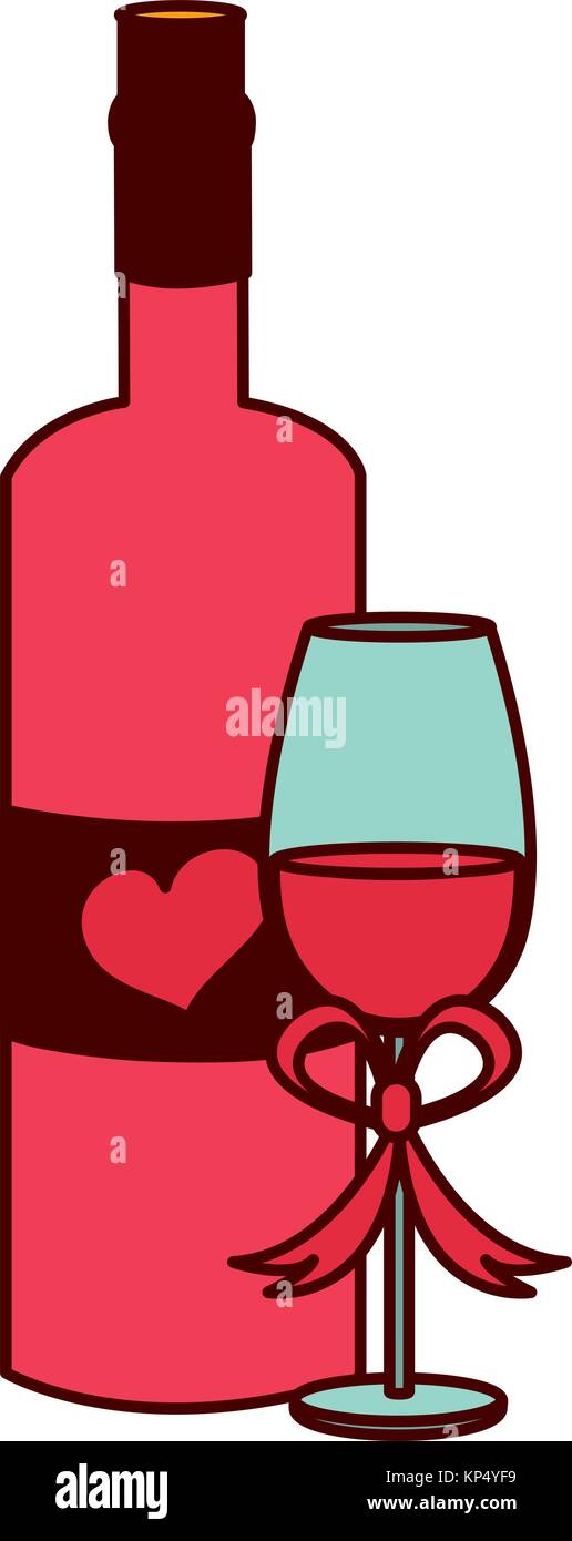 Isolated love bottle design Stock Vector Image & Art - Alamy