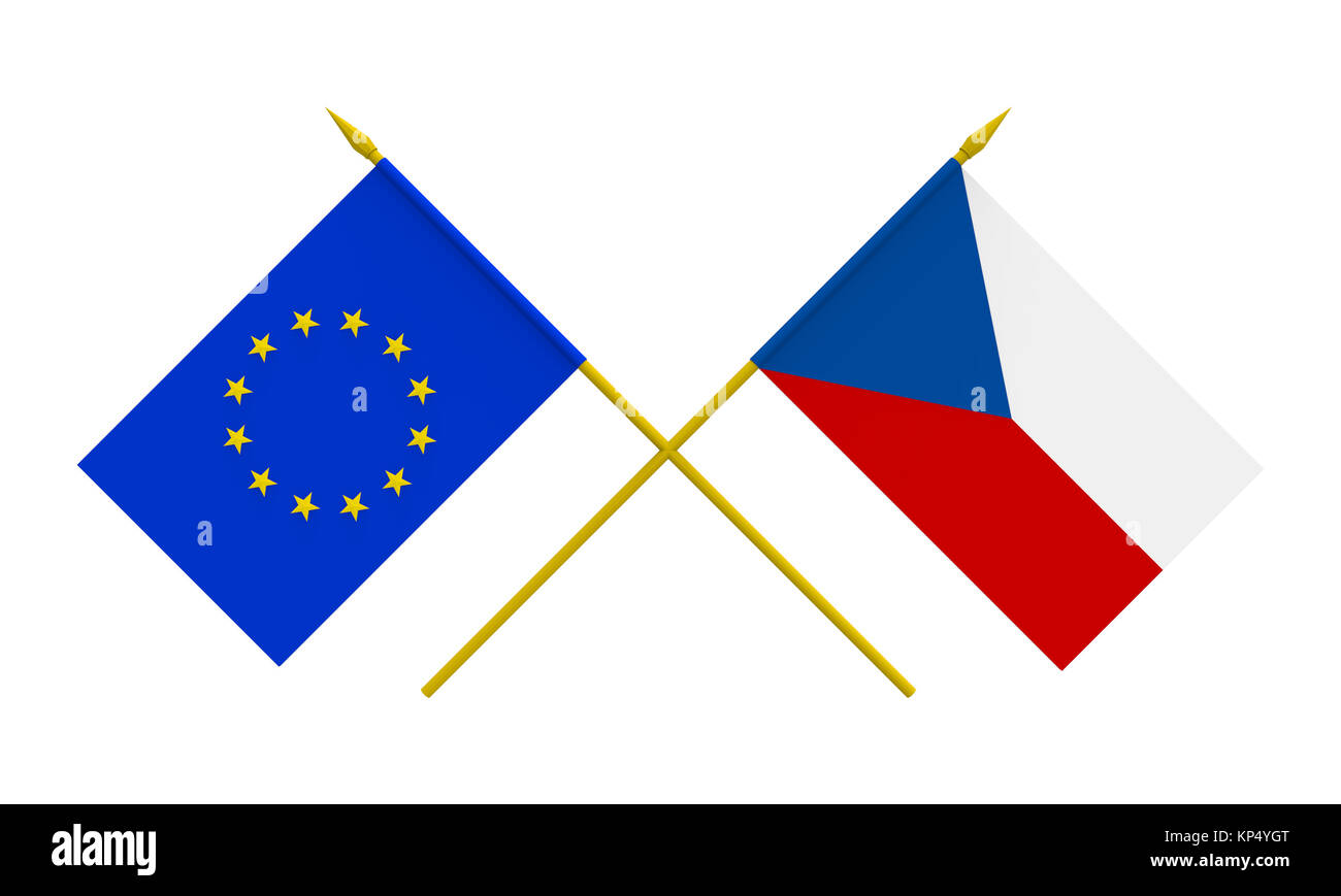 Czech republic eu flag Cut Out Stock Images & Pictures - Alamy