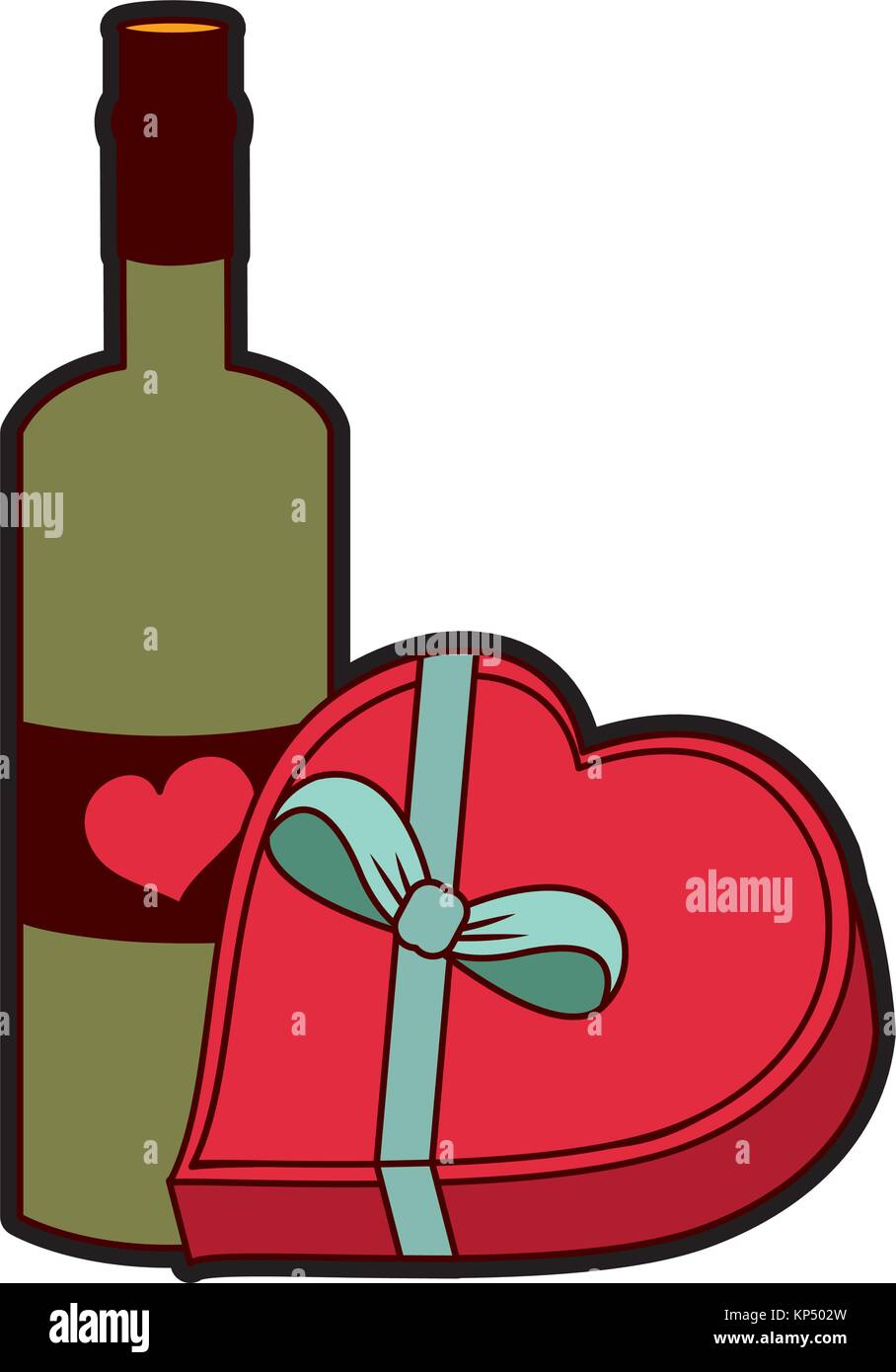 Isolated love bottle design Stock Vector Image & Art - Alamy