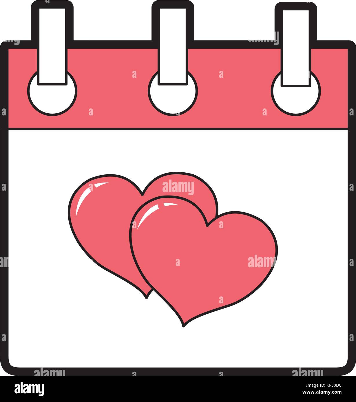 Love calendar design Stock Vector Image & Art - Alamy