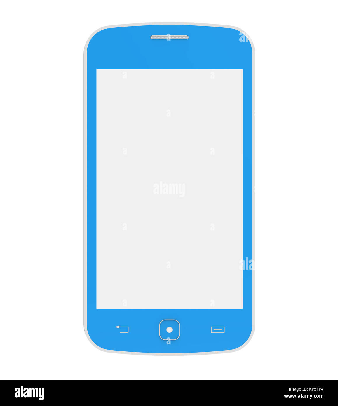 Blue mobile phone Stock Photo - Alamy