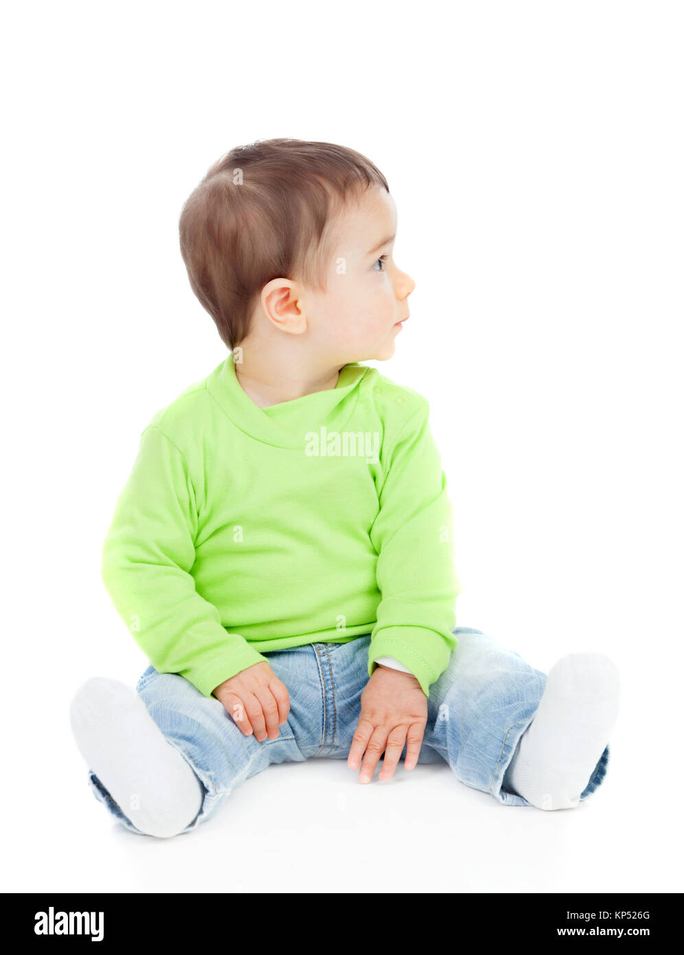Profile view beautiful cute Cut Out Stock Images & Pictures - Alamy