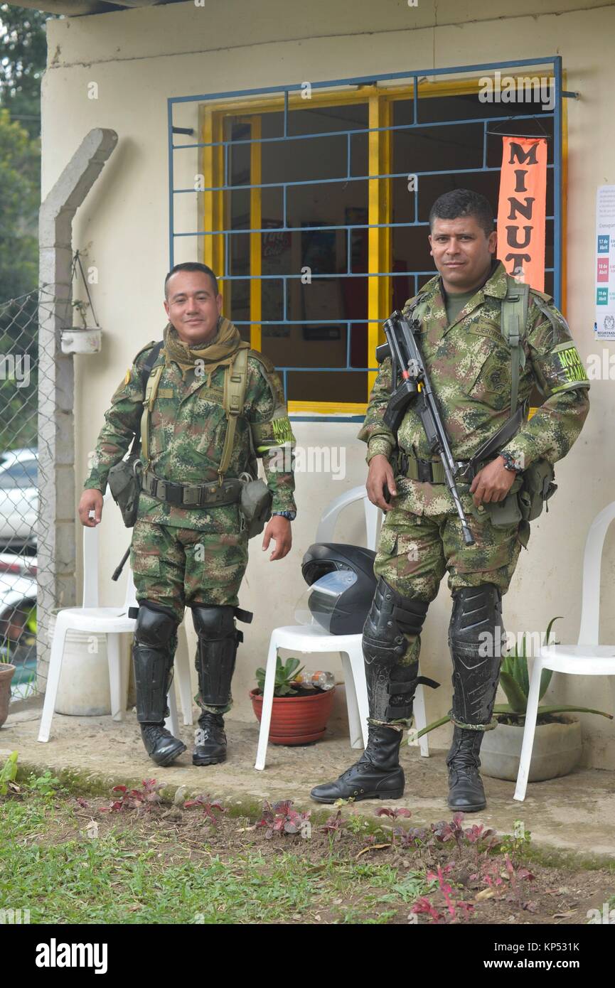 Colombia military hi-res stock photography and images - Alamy
