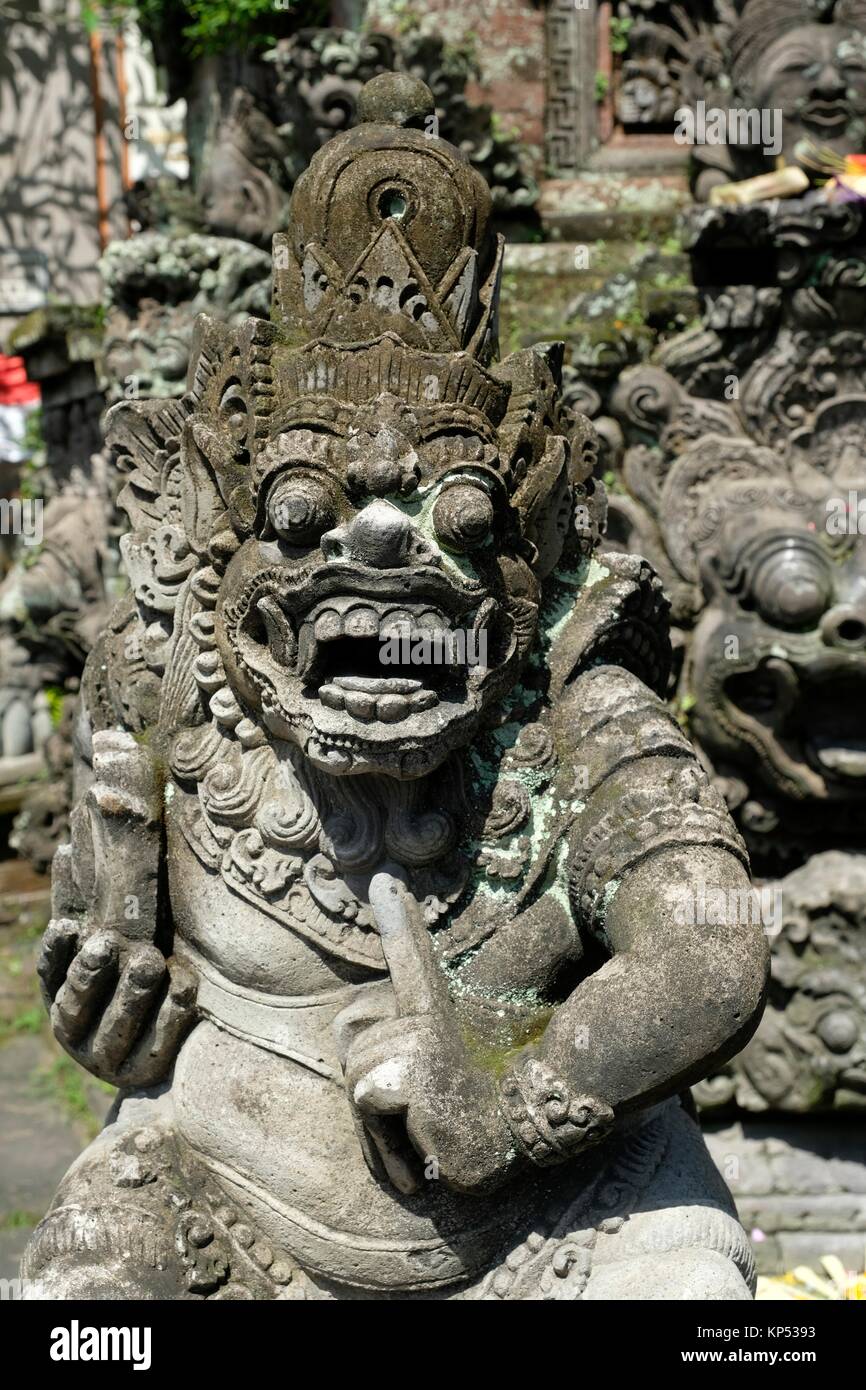 Balinese stone statue,Ubud,Bali,Indonesia Stock Photo - Alamy
