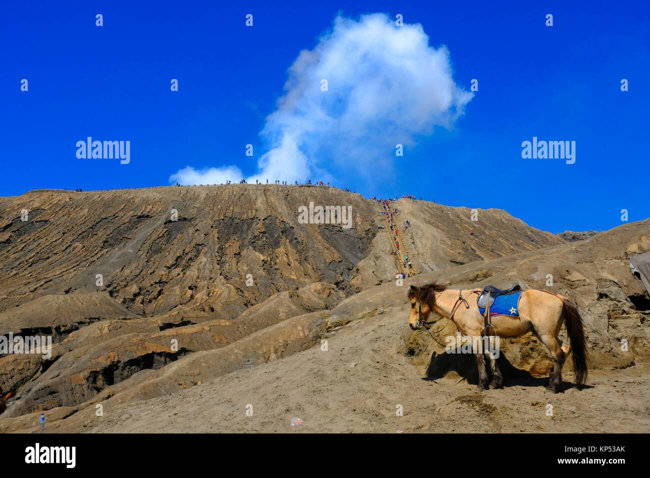 Most active volcano in indonesia hi-res stock photography and images ...