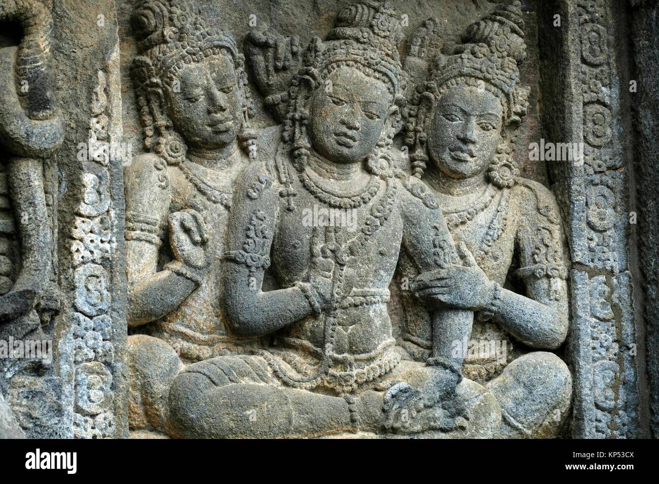 Relief At Prambanan Temple Stock Photos & Relief At Prambanan Temple ...