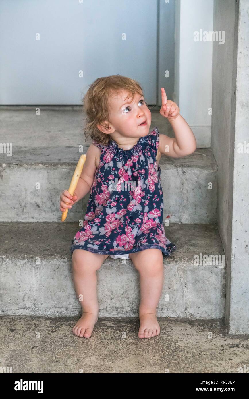 20 month old baby girl Stock Photo - Alamy