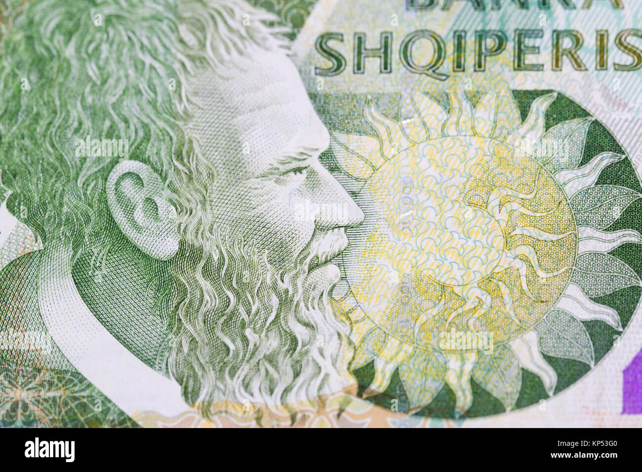 Albania lek currency note sign hi-res stock photography and images - Alamy