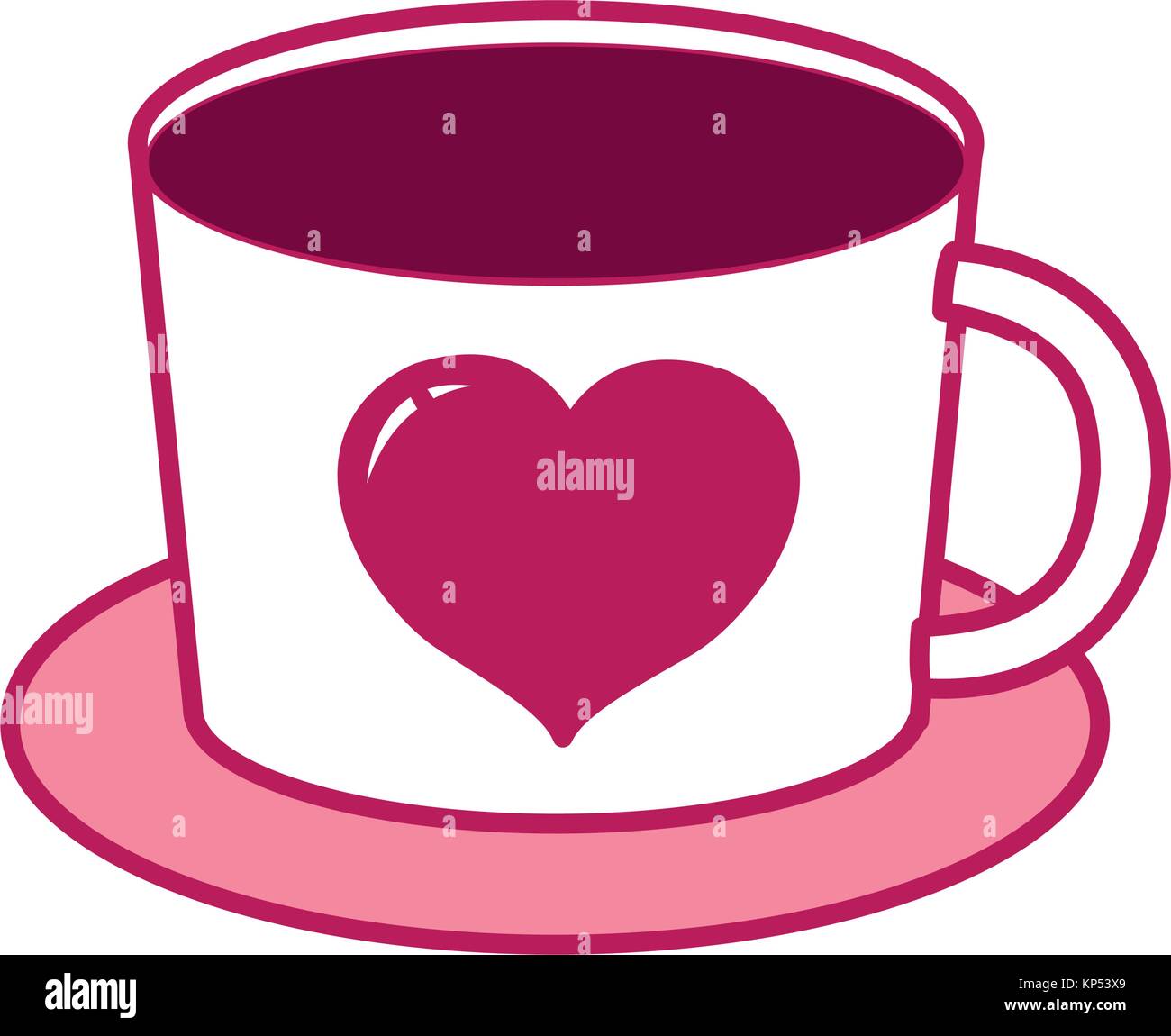 Love cup design Stock Vector Image & Art - Alamy