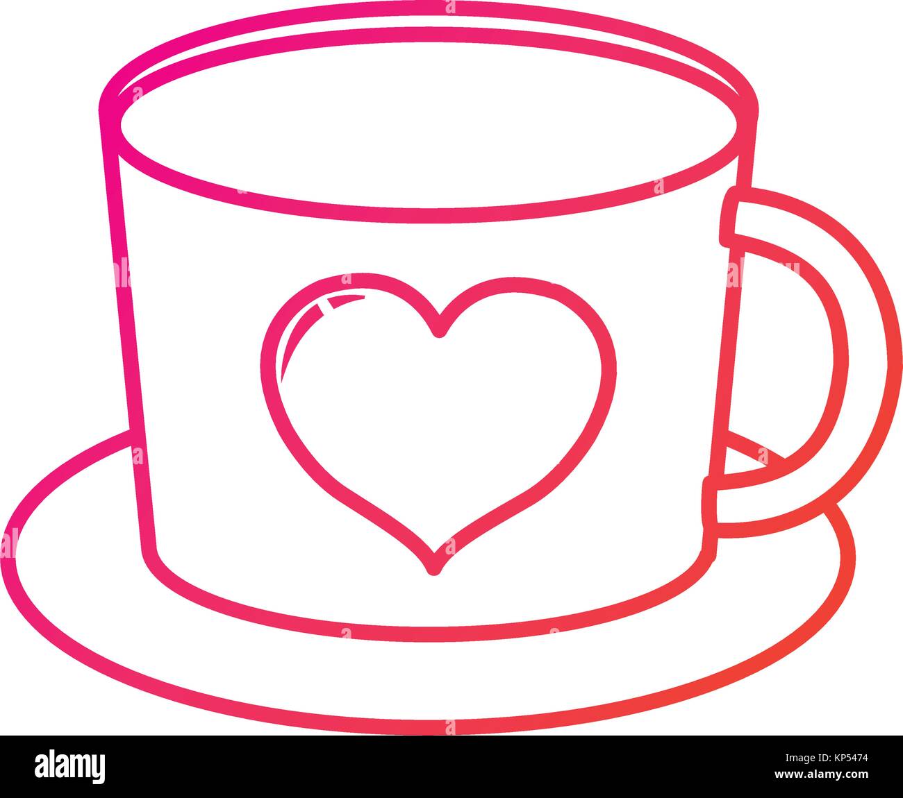 Love cup design Stock Vector Image & Art - Alamy