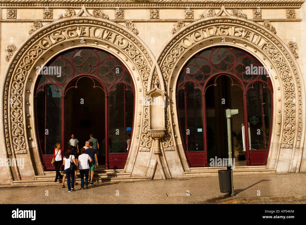 Rossio station door hi-res stock photography and images - Alamy