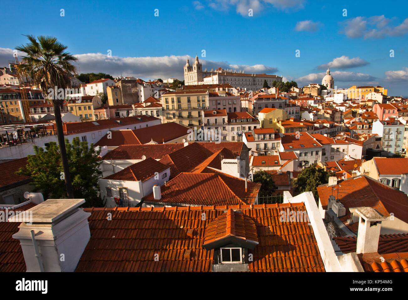 Santa Luzia Viewpoint, Miradouro de Santa Luzia, Alfama district ...