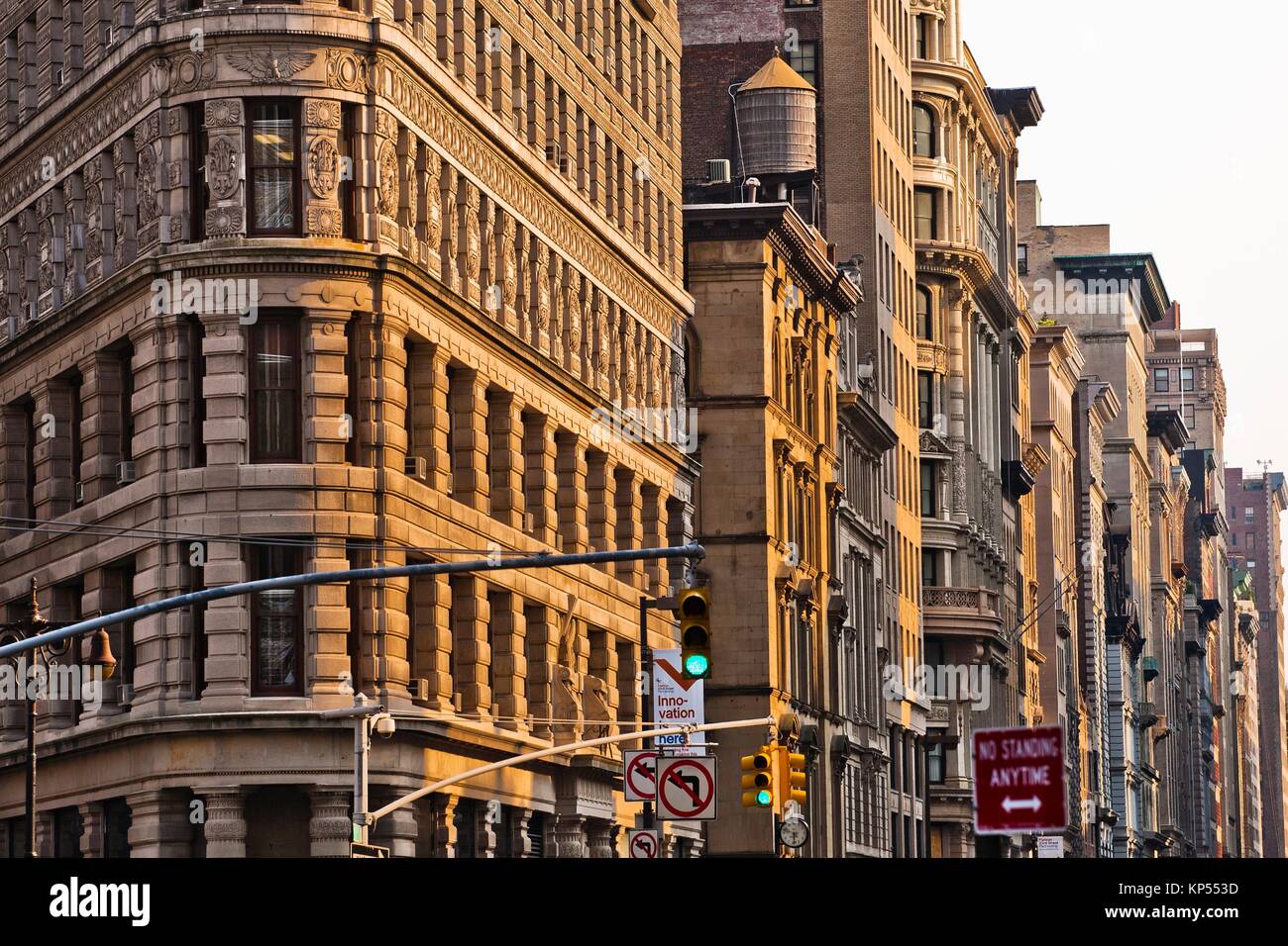 New York City Buildings Close Up