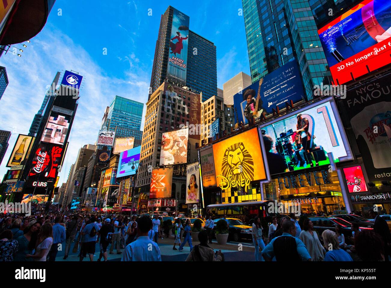 Times square and midtown hi-res stock photography and images - Alamy