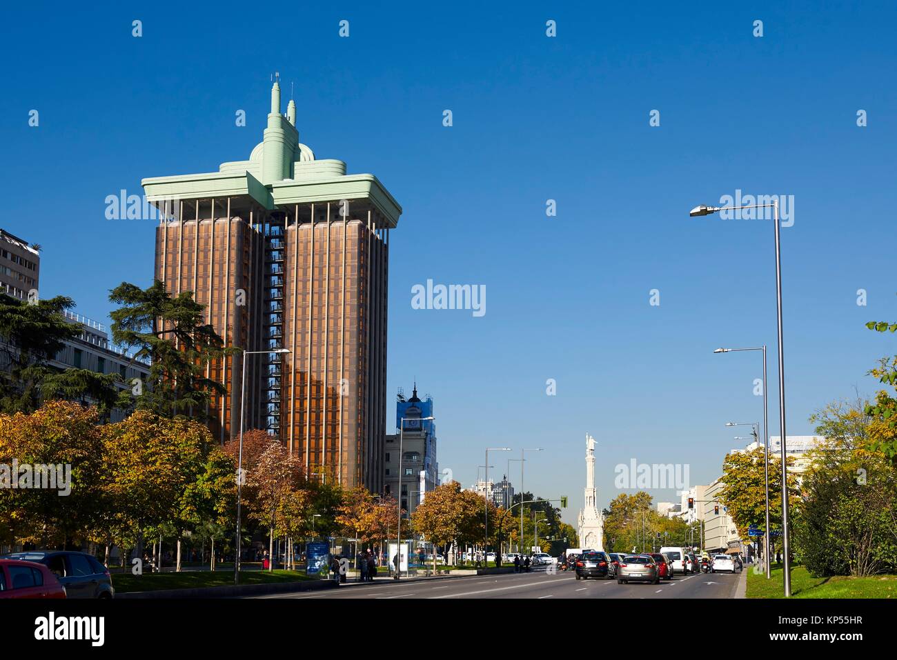 Paseo De Recoletos High Resolution Stock Photography and Images - Alamy