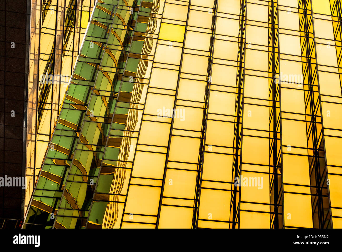 golden financial architecture face to face in Hong Kong of China Stock ...