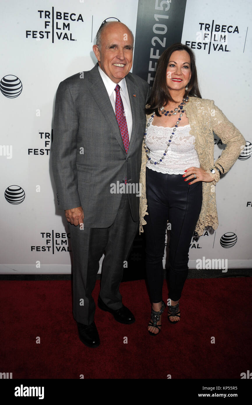 NEW YORK, NY - APRIL 15: Former mayor of New York City Rudy Giuliani ...