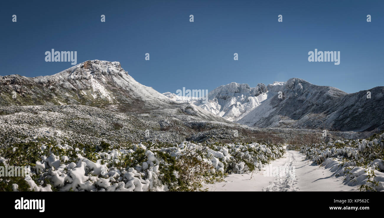 Mount Tokachi Hokkaido Japan Stock Photo - Alamy