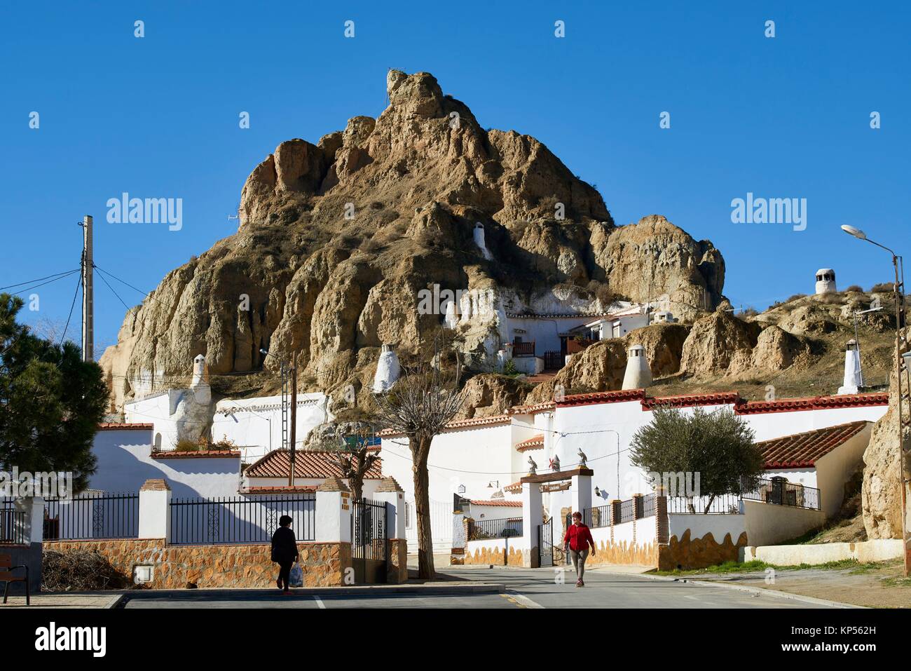 Cave houses in spain granada hi-res stock photography and images - Alamy
