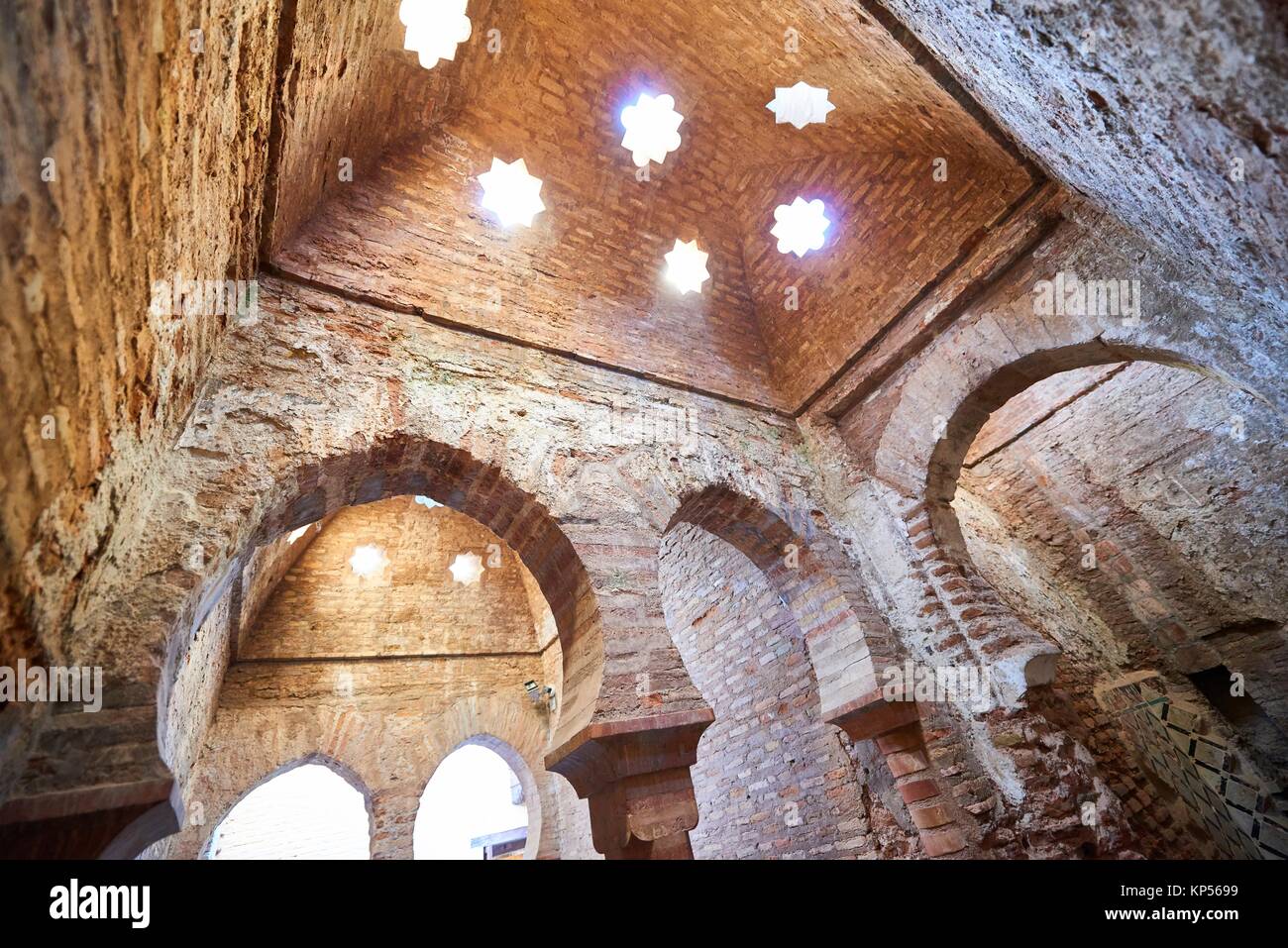 Granada Spain Alhambra Ancient Arch Stock Photos & Granada Spain ...