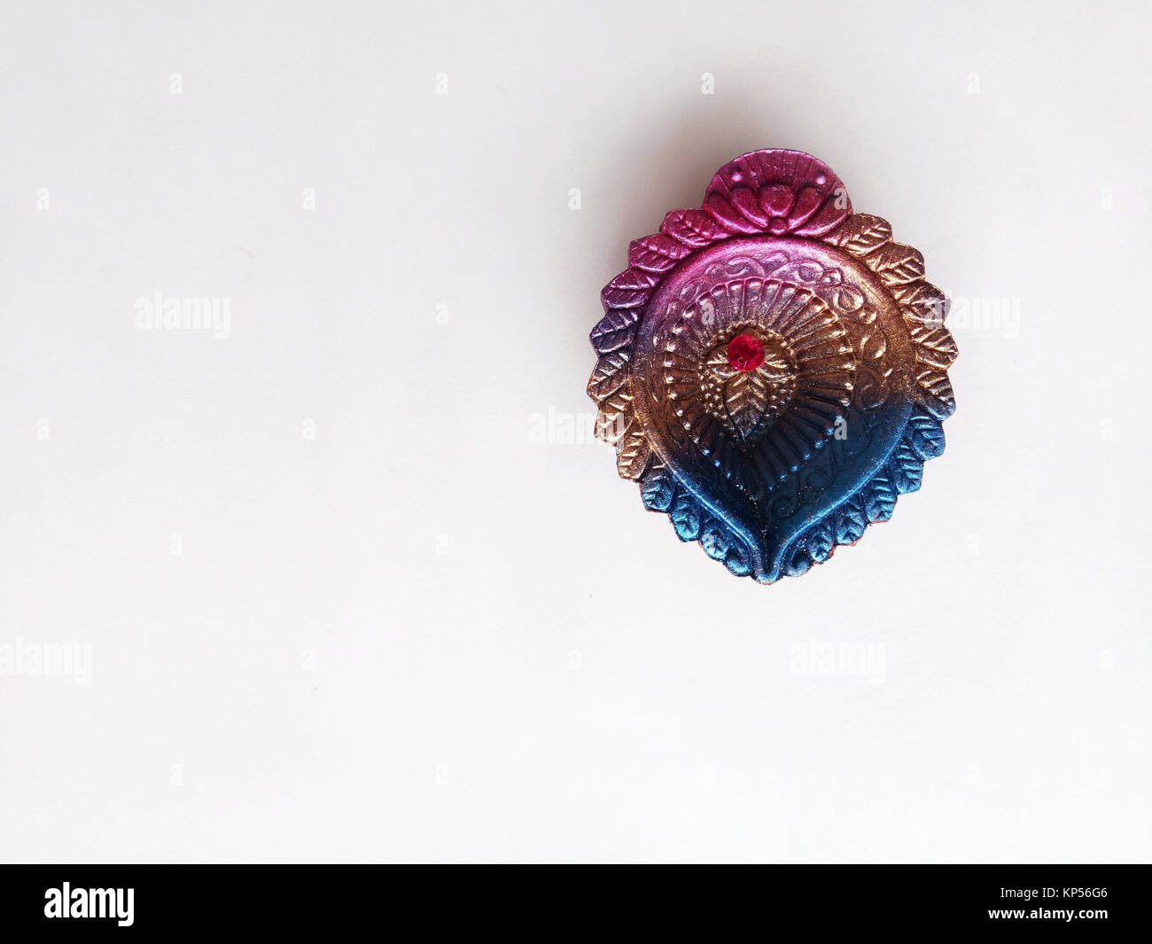 Diwali Design Diya a Indian Religious Festival Object Stock Photo - Alamy