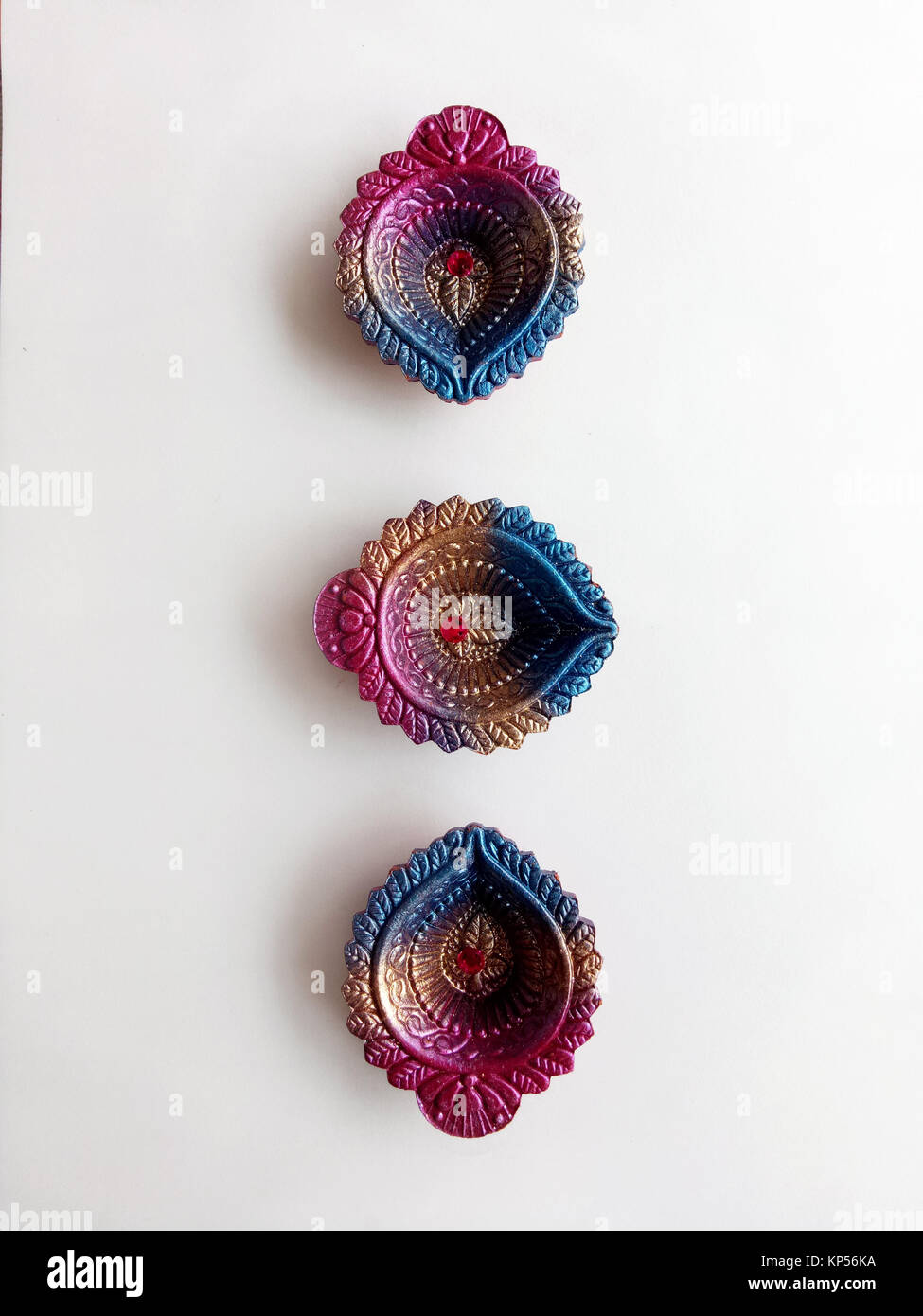 Diwali Design Diya a Indian Religious Festival Object Stock Photo - Alamy