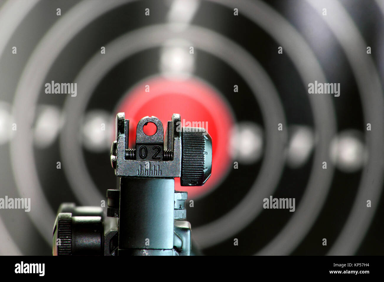 Aim to the target Stock Photo - Alamy