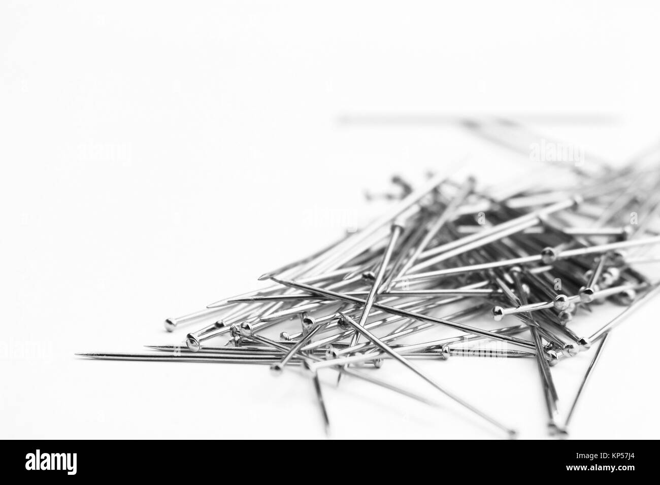 Pile of pins Stock Photo - Alamy