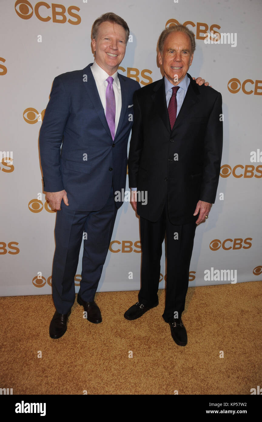 NEW YORK, NY - MAY 13: Phil Simms, Roger Staubach attends the 2015 CBS ...