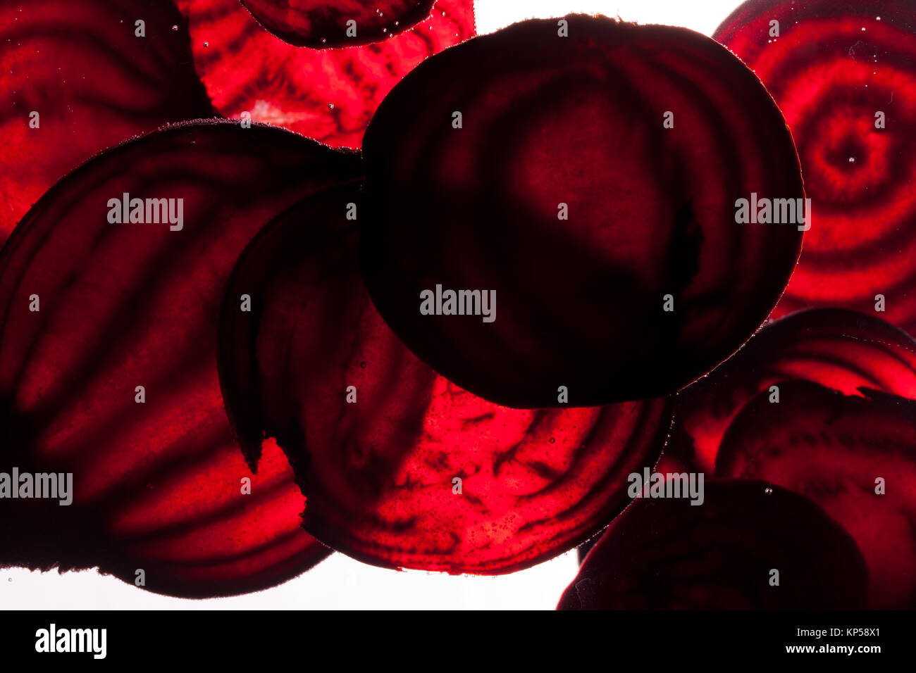 sliced raw beet Stock Photo - Alamy