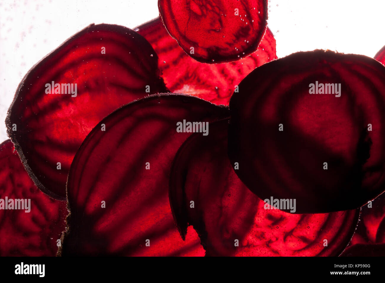sliced raw beet Stock Photo - Alamy