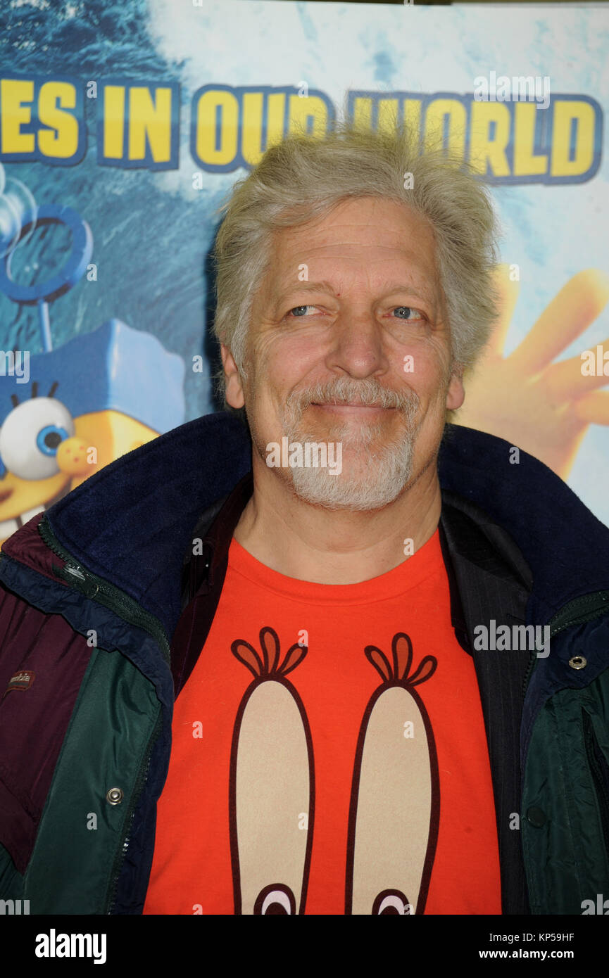 NEW YORK, NY - JANUARY 31: Spongebob attends 'The Spongebob Movie ...