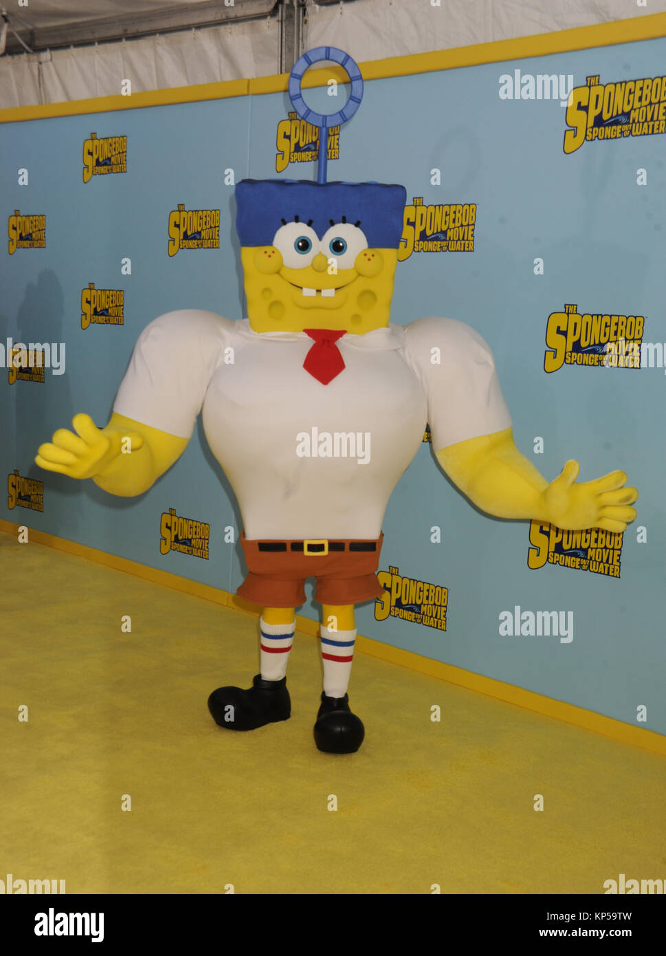 NEW YORK, NY - JANUARY 31: Spongebob attends 'The Spongebob Movie ...