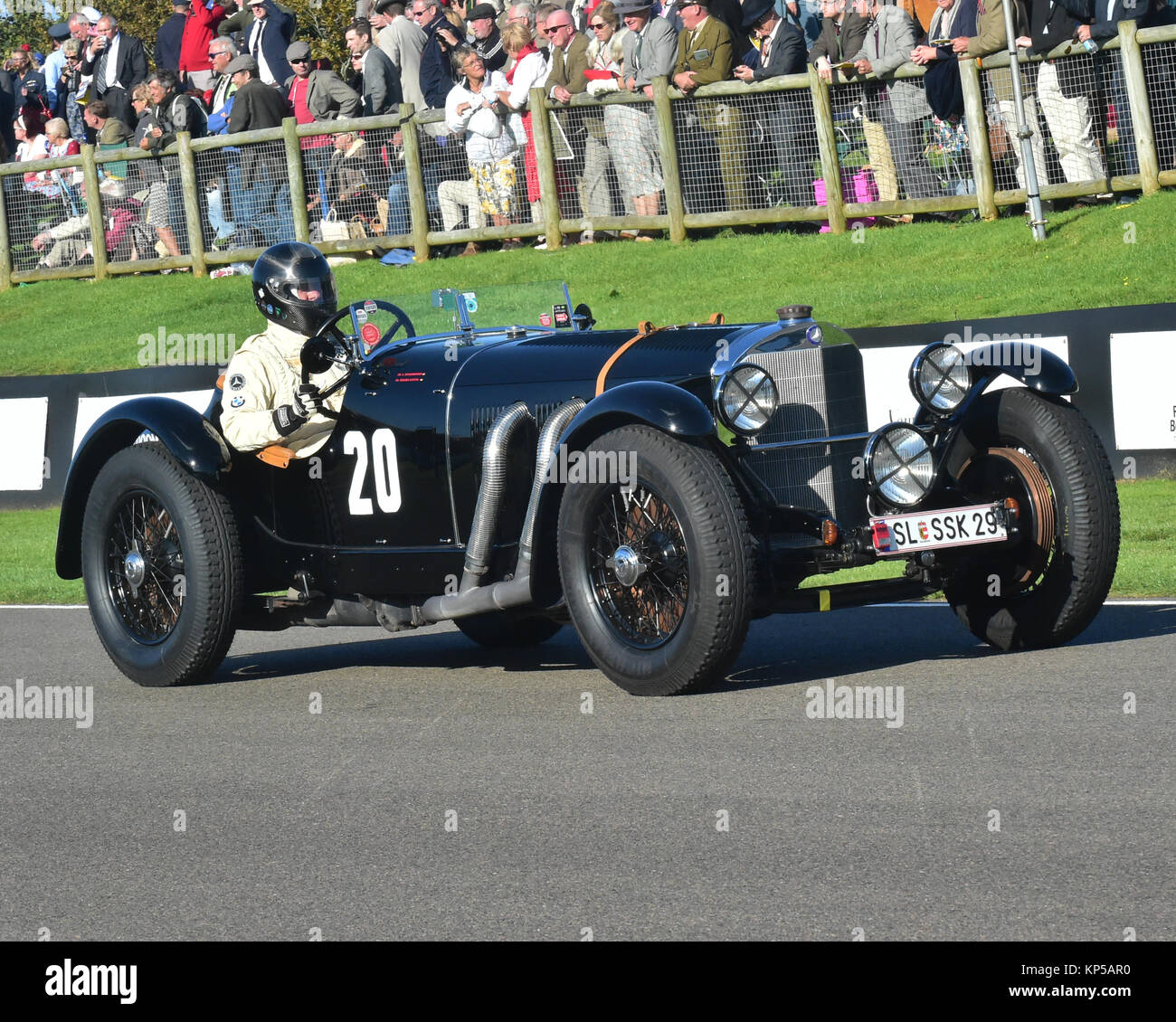 Helmut Rothenberger, Mercedes-Benz 710 SSK, Brooklands Trophy, Goodwood ...