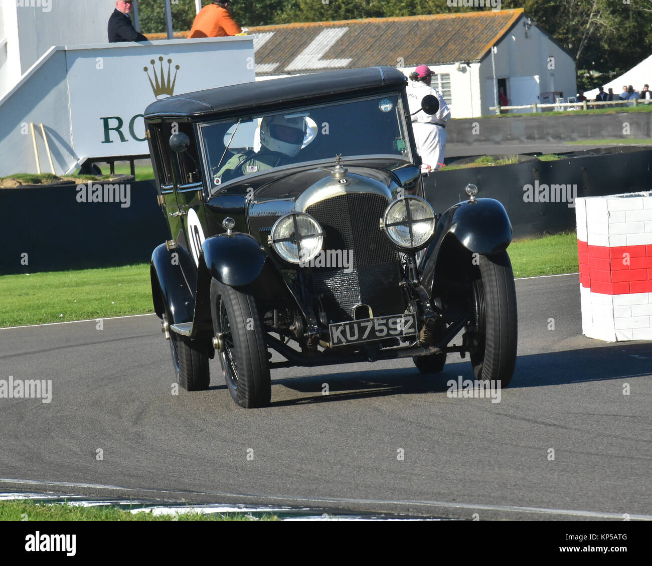 Gareth Graham, Bentley Saloon, KU 7592, Brooklands Trophy, Goodwood ...