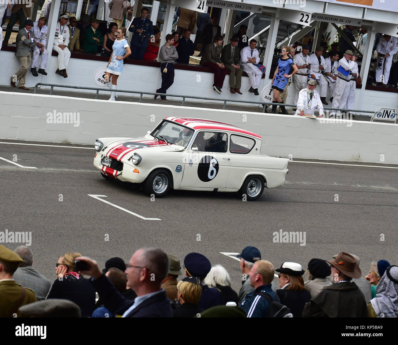 Crispin Schlaefli, Tony Jardine, Ford Anglia 105E, St Mary's trophy ...