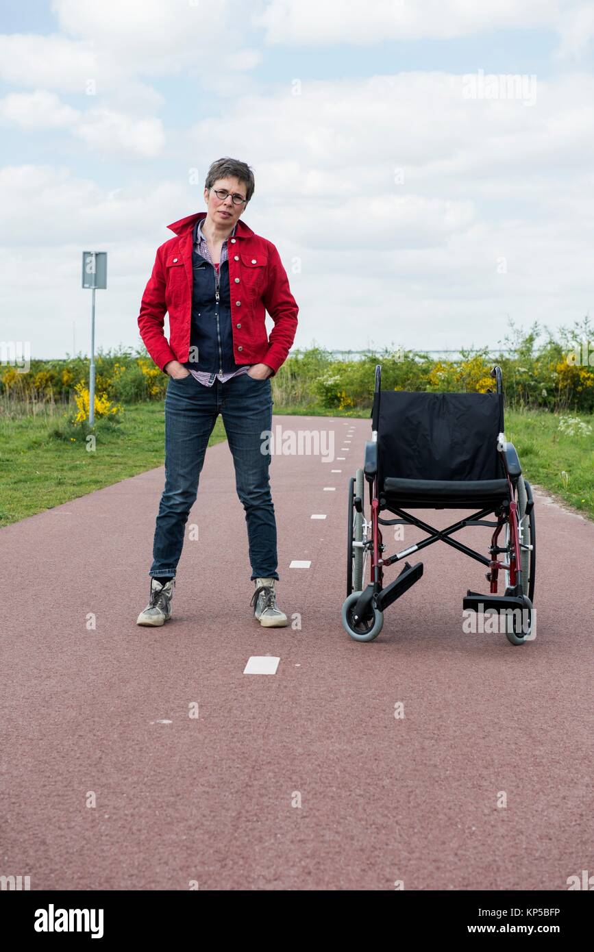 Multiple Sclerosis Patient Walking
