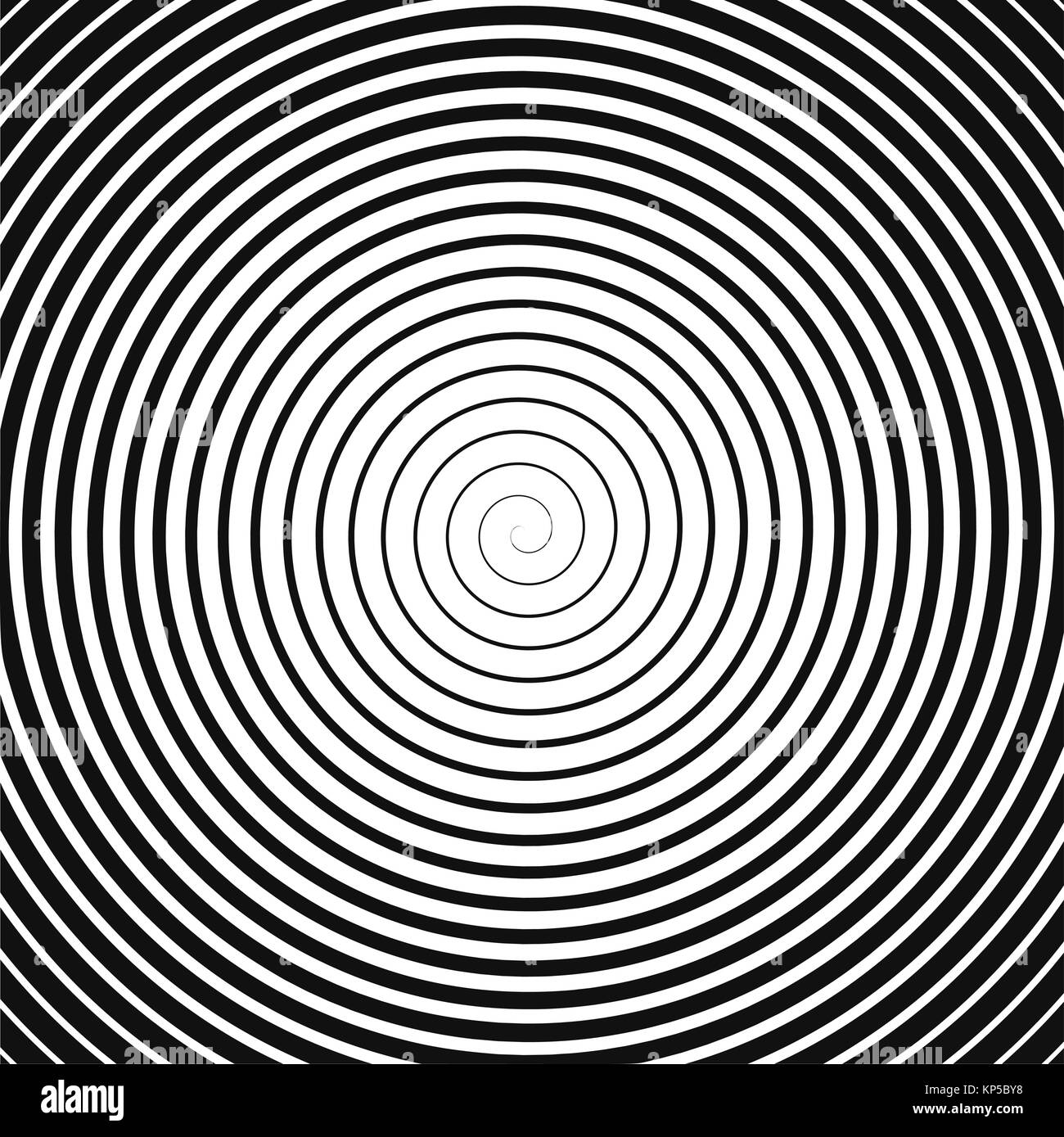 black spiral on white. abstract vector background Stock Vector Image ...