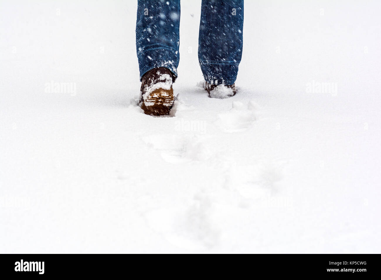 January deep snow hi-res stock photography and images - Alamy