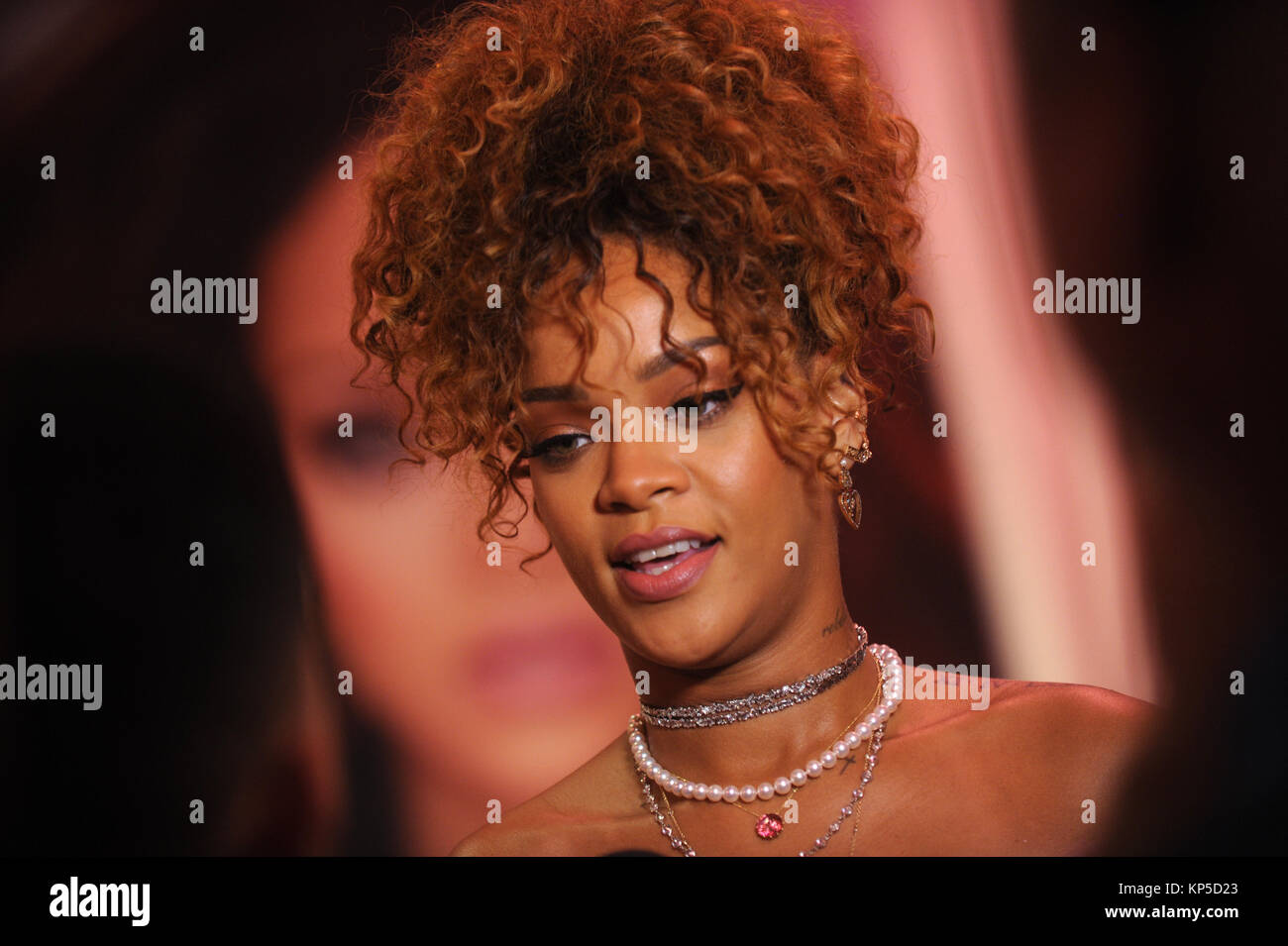 Riri fragrance event in macys hi-res stock photography and images - Alamy
