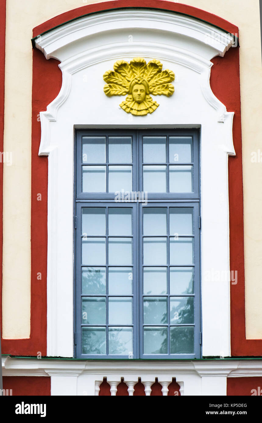 Detail of the facade of the palace building Stock Photo - Alamy