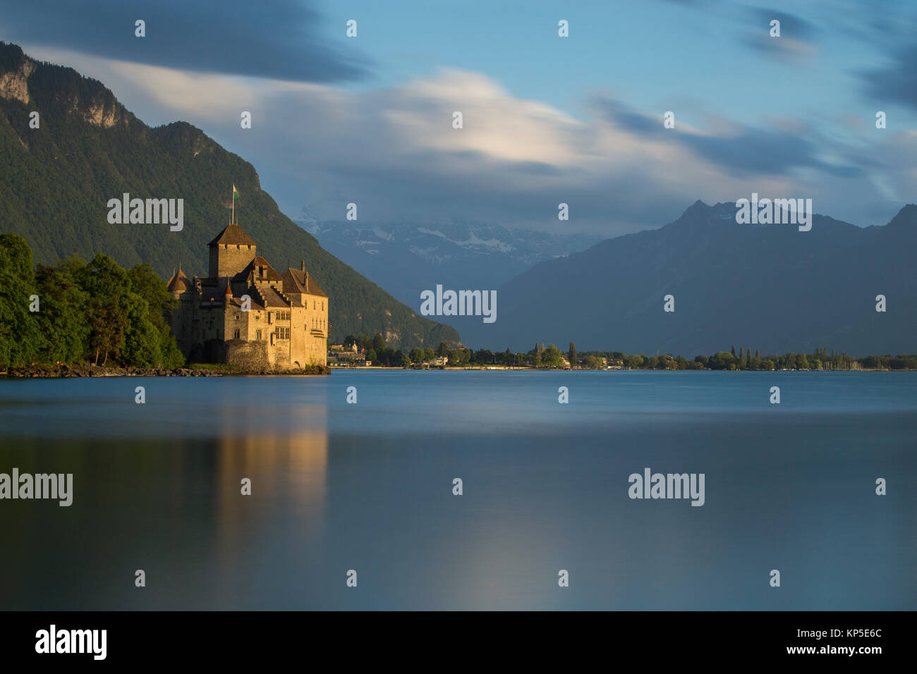 Chateau de chillon tower hi-res stock photography and images - Alamy