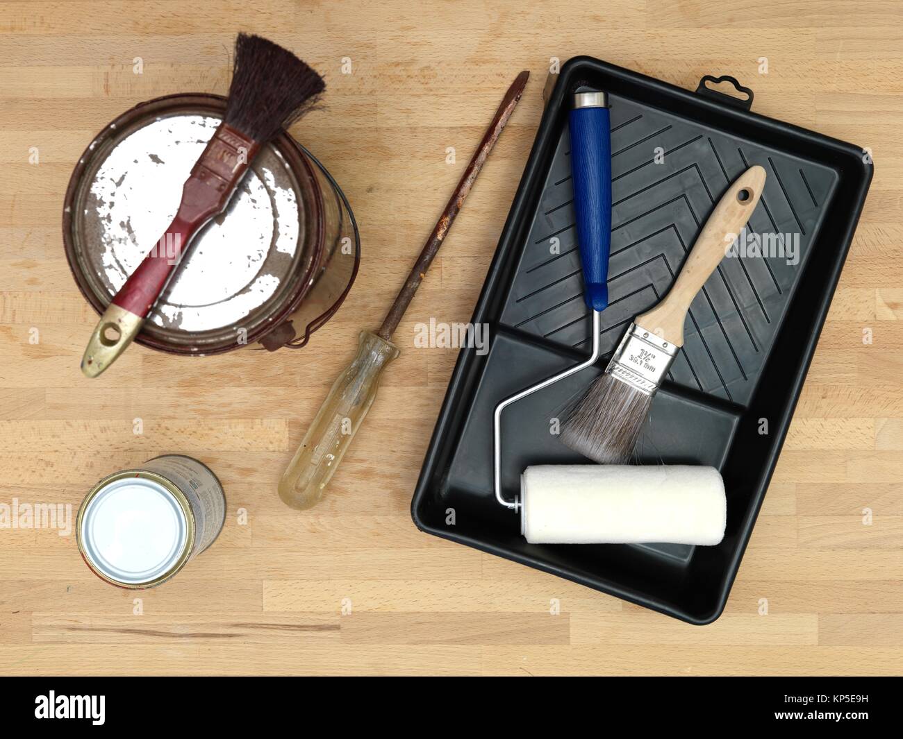 Painting And Decorating Stock Photo - Alamy