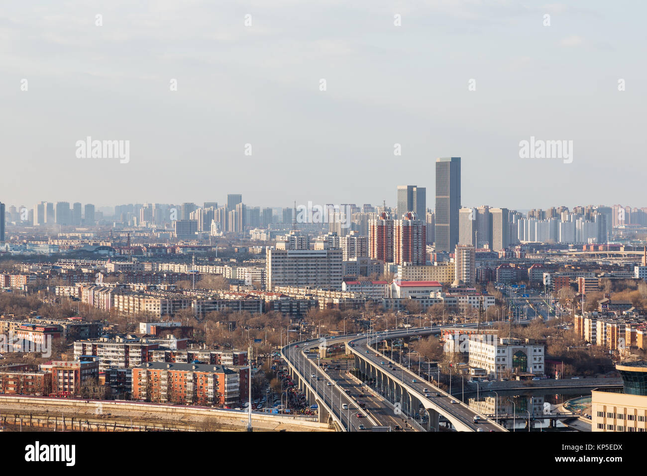 panoramic view of cityscape in city of China Stock Photo - Alamy