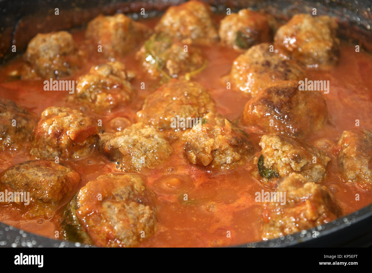 ragout of meatballs Stock Photo - Alamy