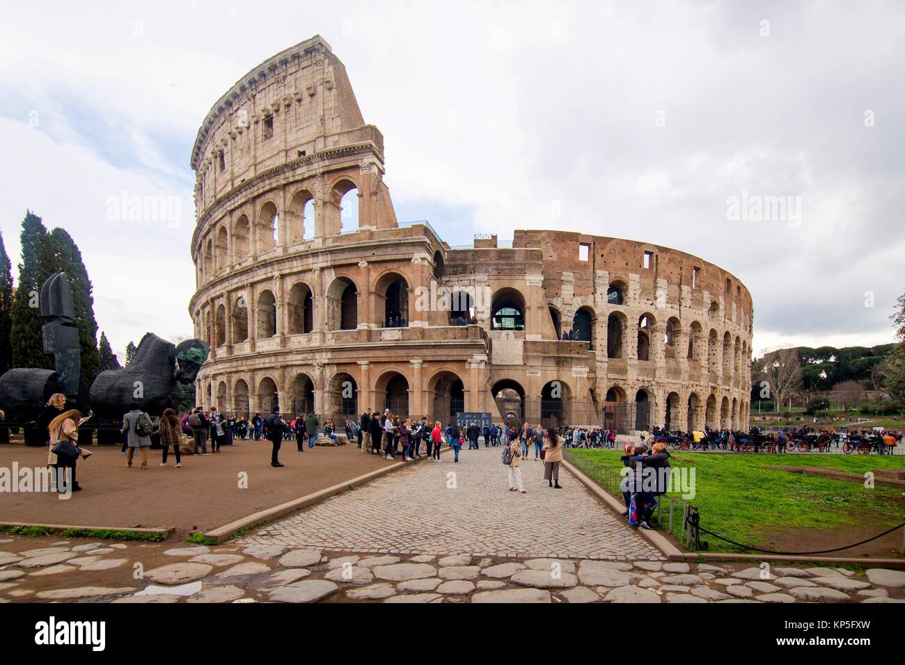 Colosseum, Rome, Reconstruction High Resolution Stock Photography and ...